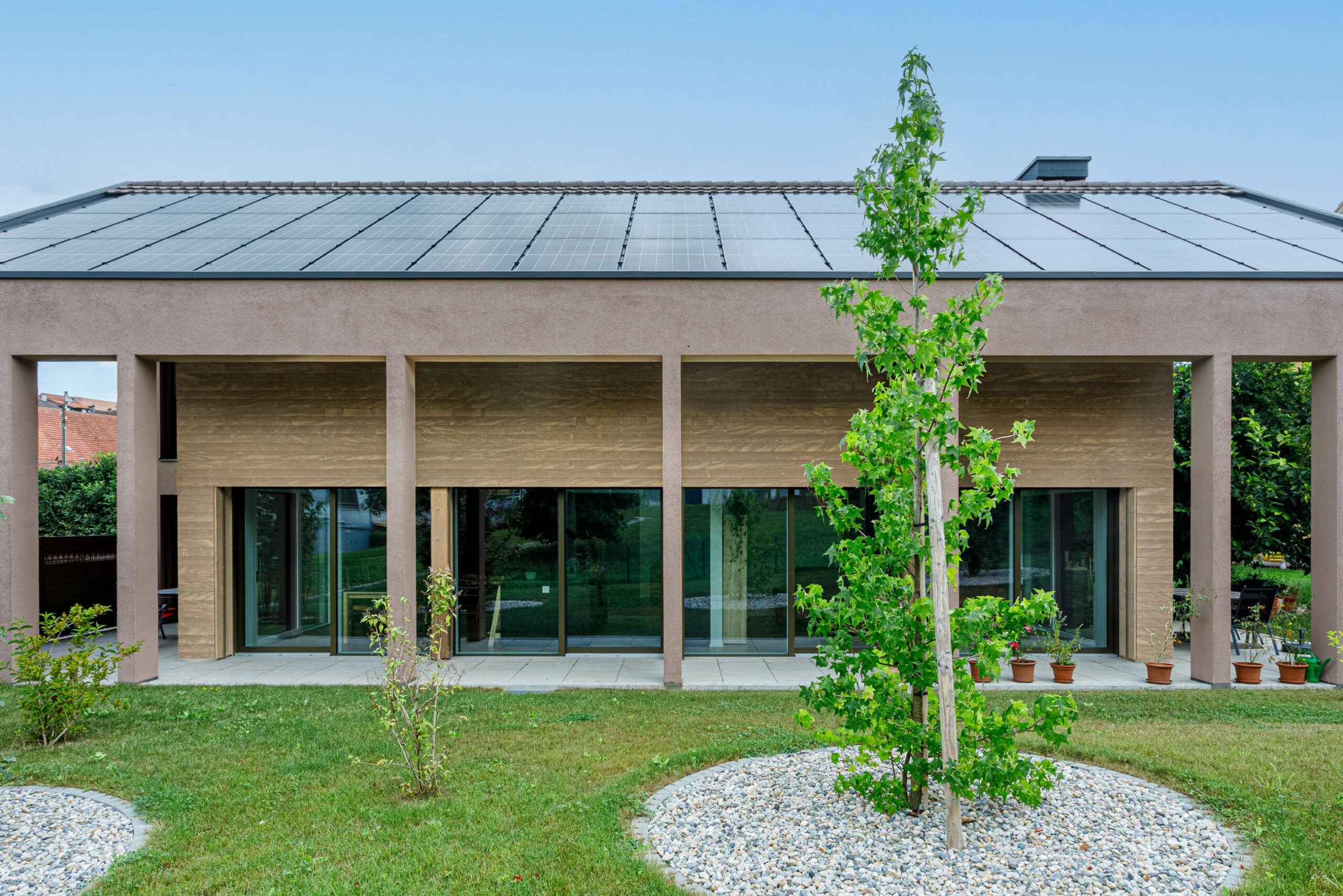 Villa Pascale et Gérald Vernez à Avenches - Stauffacher Charpentes SA